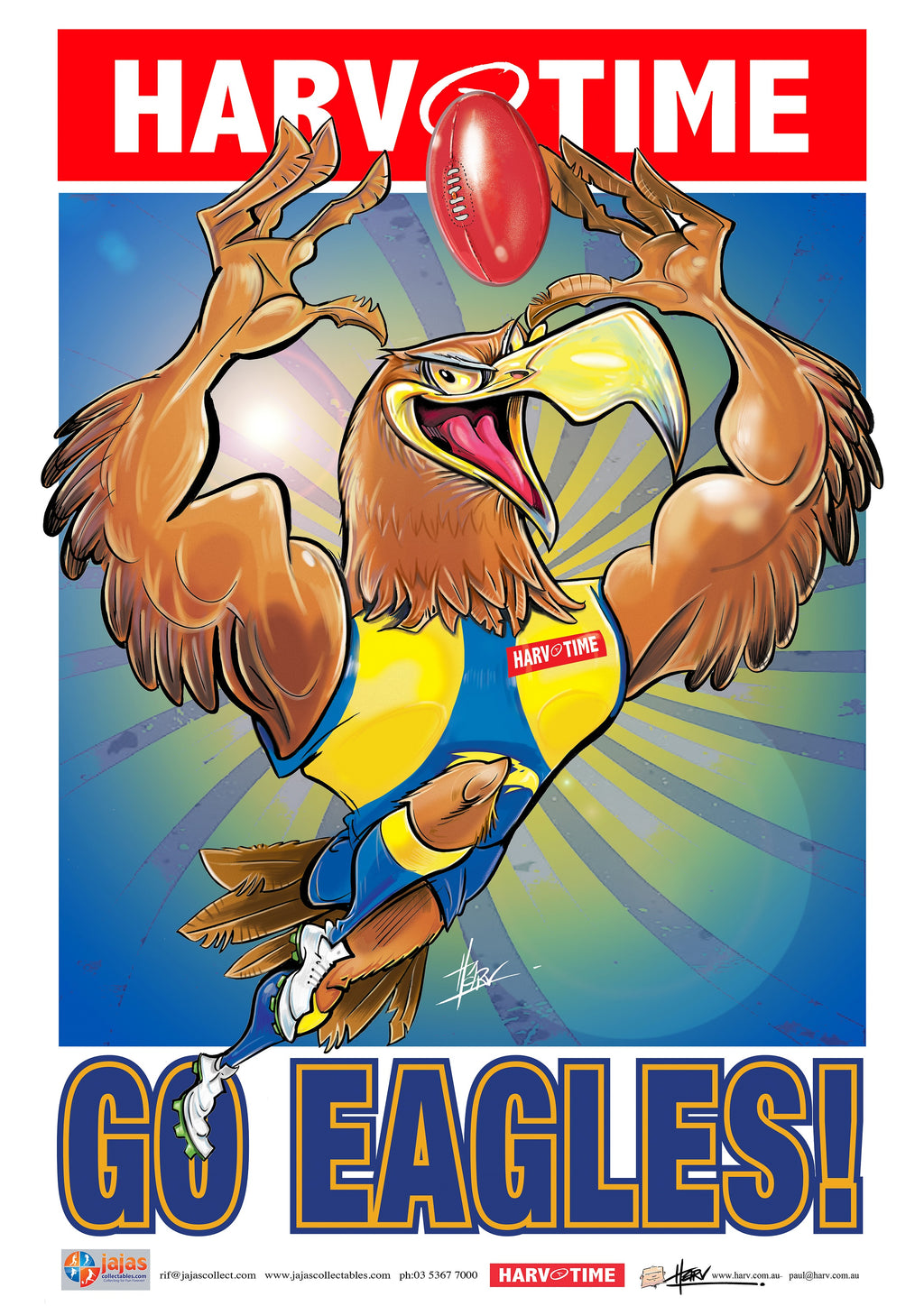 AFL Team Posters — Ja Ja's Collectables