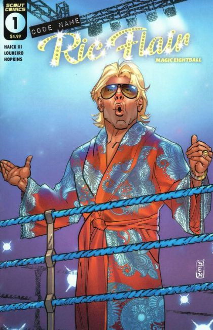 Codename: Ric Flair #1 Duarte Variant Comic – Ja Ja's Collectables