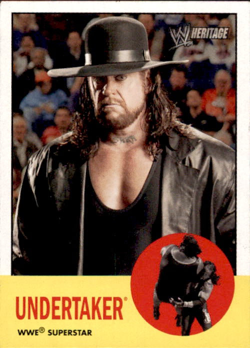 Undertaker, 2006 Topps Heritage II, WWE Wrestling — Ja Ja's Collectables
