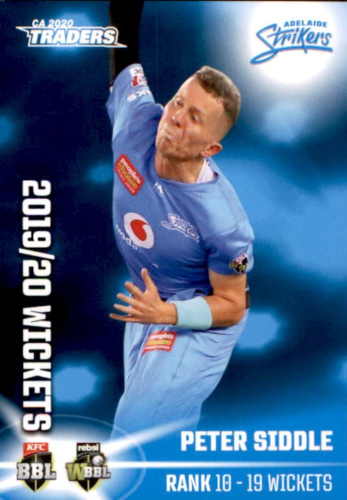 Peter Siddle, Top 10, 2020-21 TLA Cricket Australia and BBL — Ja Ja's ...