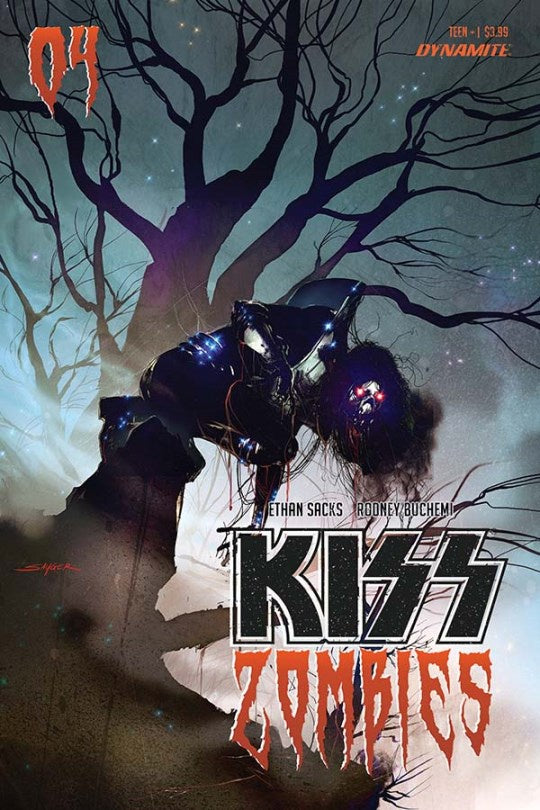 Kiss Zombies #4, Cover B Comic — Ja Ja's Collectables