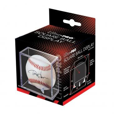 ULTRA PRO - Baseball Clear Square Ball Holder (Cube) — Ja Ja's Collectables