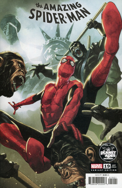 The Amazing Spider-man #19 Planet of the Apes Variant Comic — Ja Ja's ...