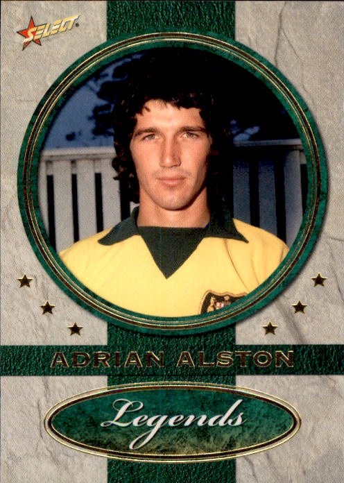 Adrian Alston, Legends, 2007 Select A-League Soccer — Ja Ja's Collectables