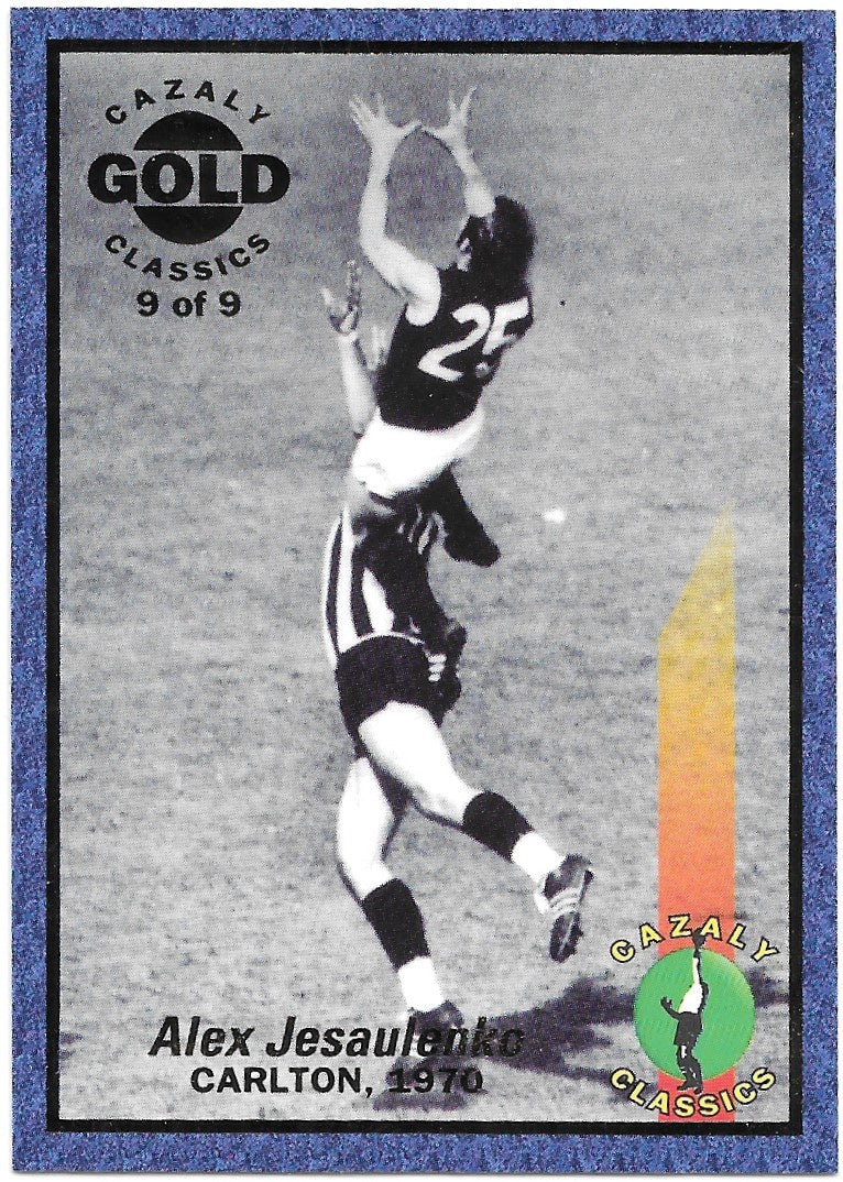 Alex Jesaulenko, 1994 Cazaly Classics Gold #9 – Ja Ja's Collectables