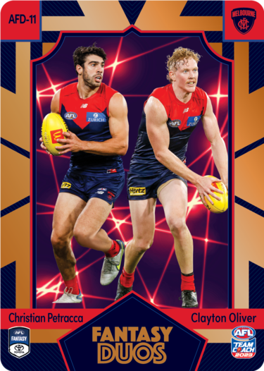 Christian Petracca & Clayton Oliver, Fantasy Duos, 2023 Teamcoach AFL ...
