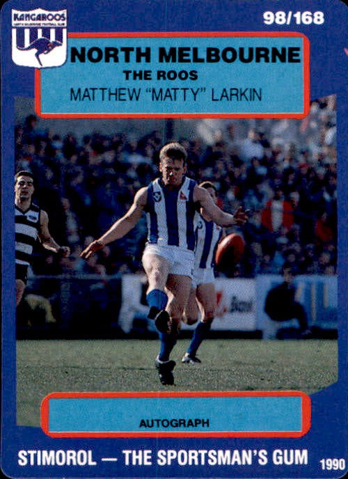 Matthew Larkin, 1990 Stimorol AFL – Ja Ja's Collectables