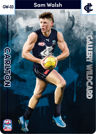 Sam Walsh, Gallery Wildcard, 2023 Teamcoach AFL – Ja Ja's Collectables