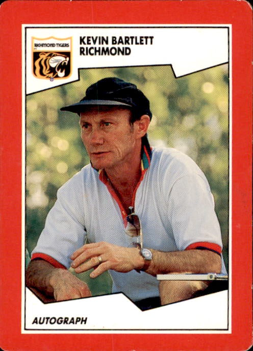 Kevin Bartlett, 1989 Scanlens VFL — Ja Ja's Collectables