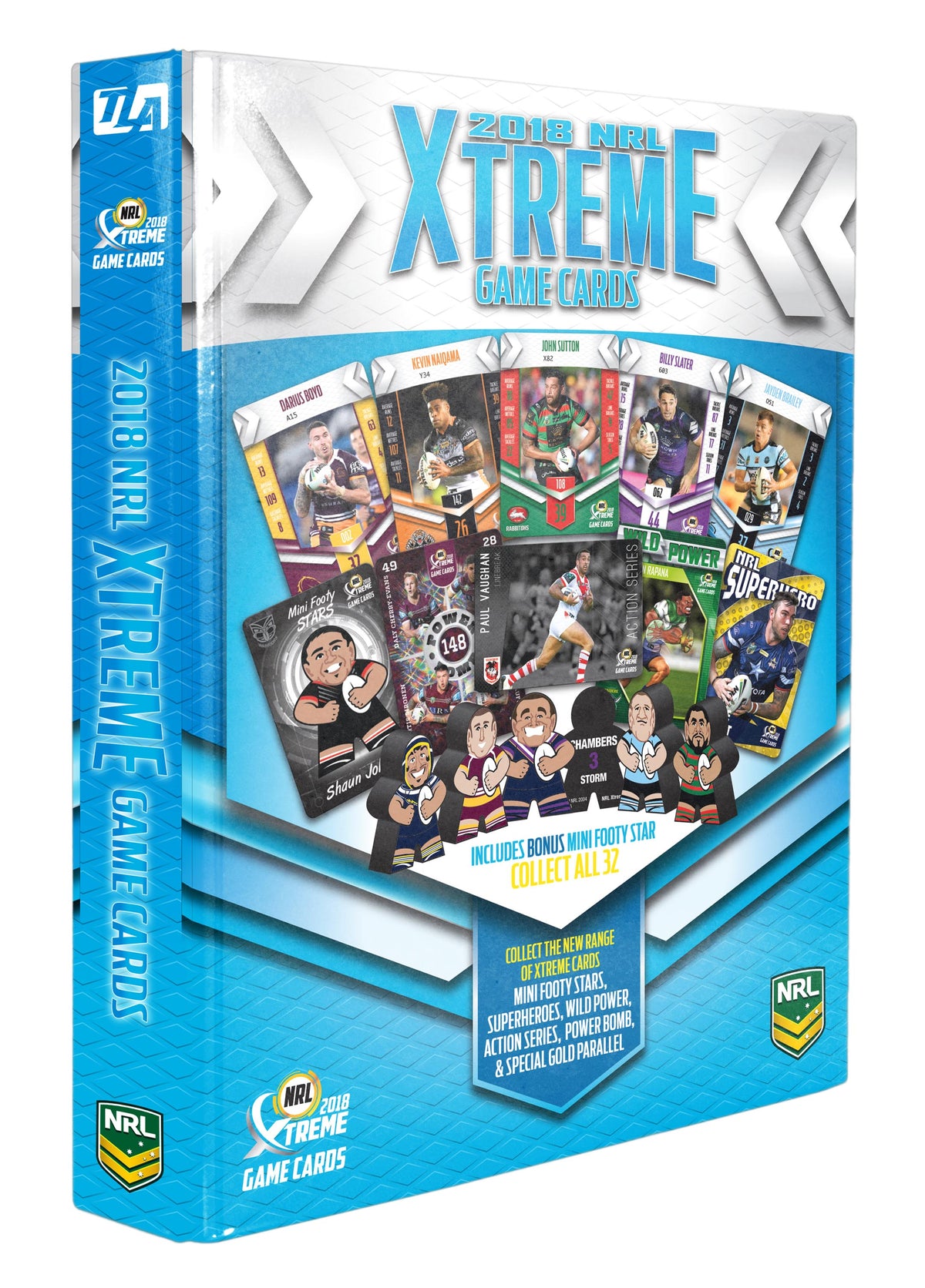 2018 esp NRL Xtreme Folder — Ja Ja's Collectables
