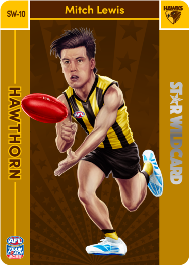 Mitch Lewis, Star Wildcard, 2023 Teamcoach AFL — Ja Ja's Collectables