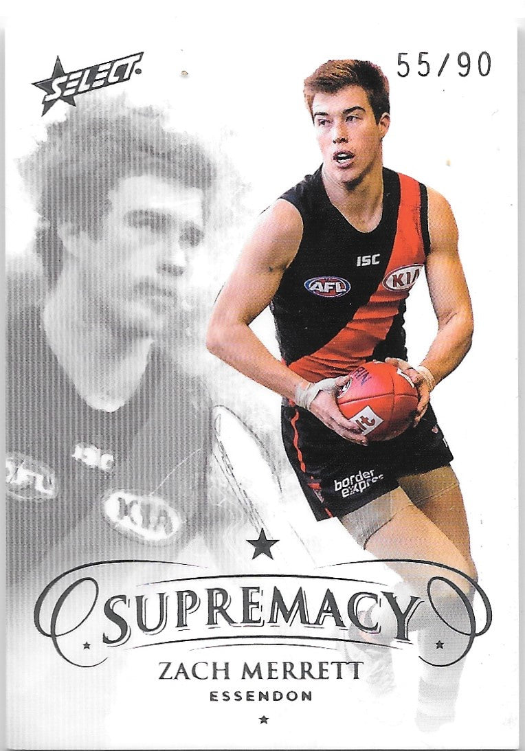 Zach Merrett, 2019 Select AFL Supremacy — Ja Ja's Collectables