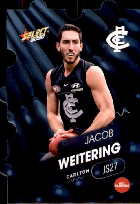 JS27 Jacob Weitering, Jigsaw, 2020 Select AFL Footy Stars — Ja Ja's ...