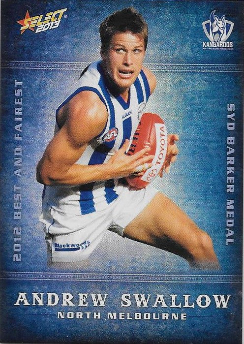 Andrew Swallow, Best & Fairest, 2013 Select AFL Champions — Ja Ja's Collectables