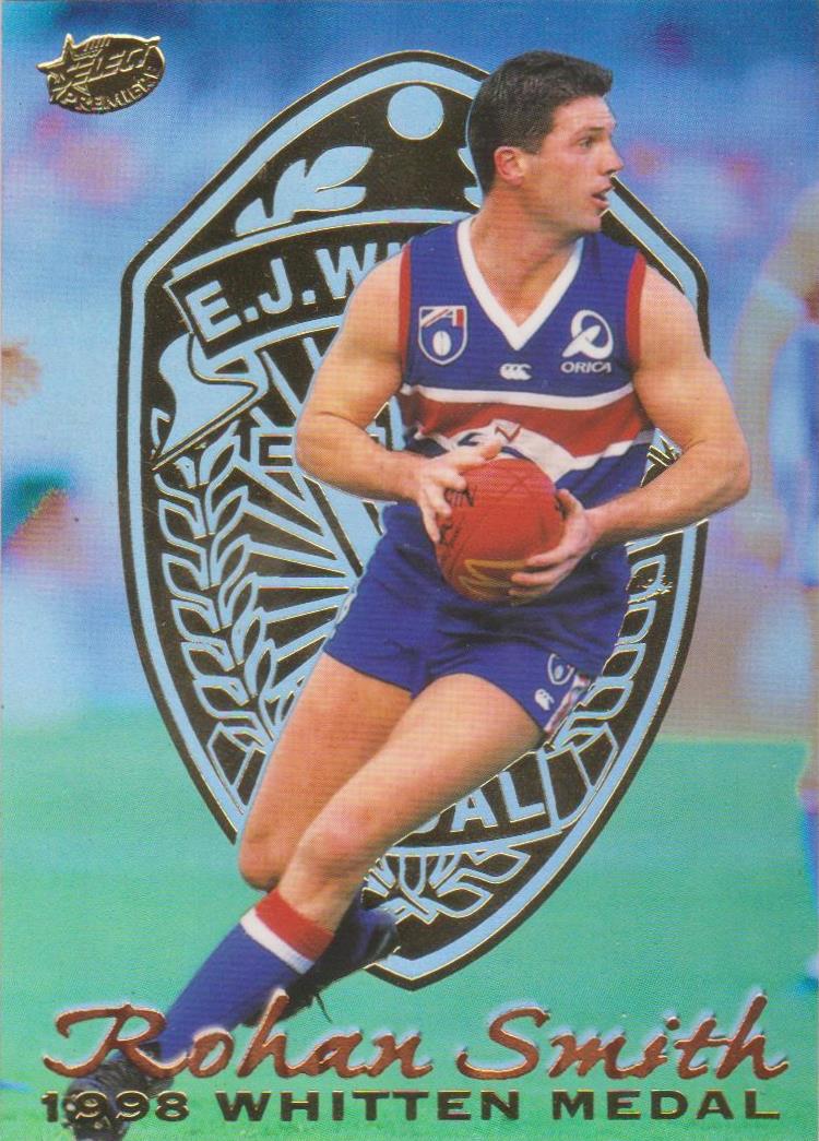 Rohan Smith, EJ Whitten Medallist, 1999 Select AFL — Ja Ja's Collectables