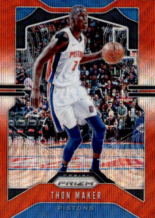 2019-20 Prizm Basketball Red Wave Refractor Thon Maker — Ja Ja's ...