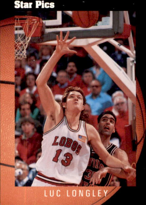 Luc Longley, 1991 Star Pics — Ja Ja's Collectables