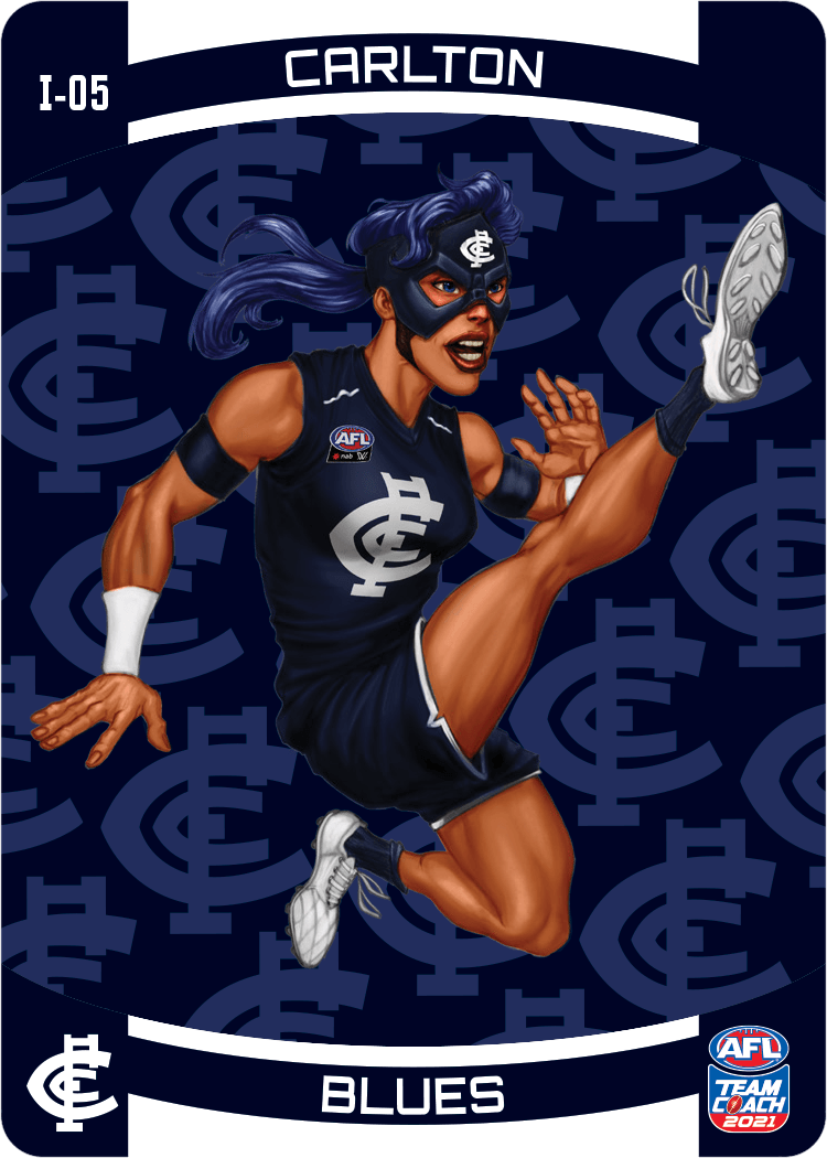 Carlton Blues Mascot, Mascot, 3D Icons, 2021 Teamcoach AFL — Ja Ja's ...