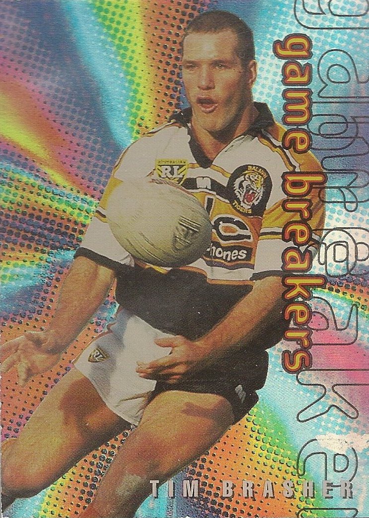 Tim Brasher, Game Breakers, 1996 Dynamic NRL Series 1 — Ja Ja's ...
