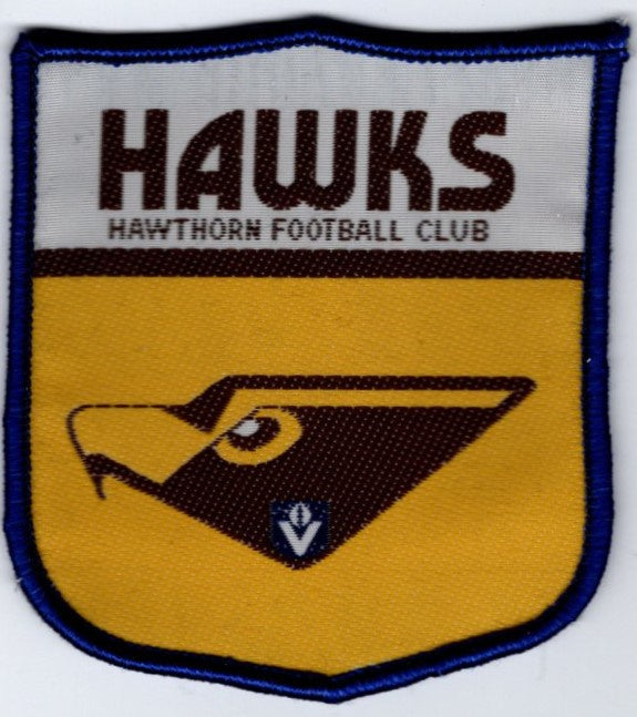 Hawthorn Hawks Vintage Logo Sew On — Ja Ja's Collectables