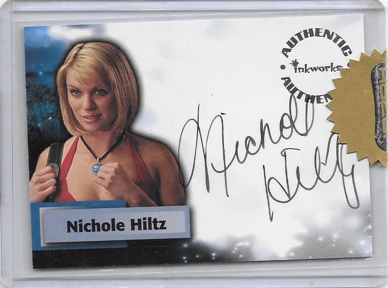 Nichole Hiltz as Simone, Smallville, Inkworks Authentic Signature — Ja ...