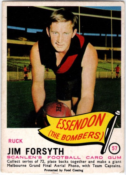 Jim Forsyth, 1966 Scanlens VFL – Ja Ja's Collectables