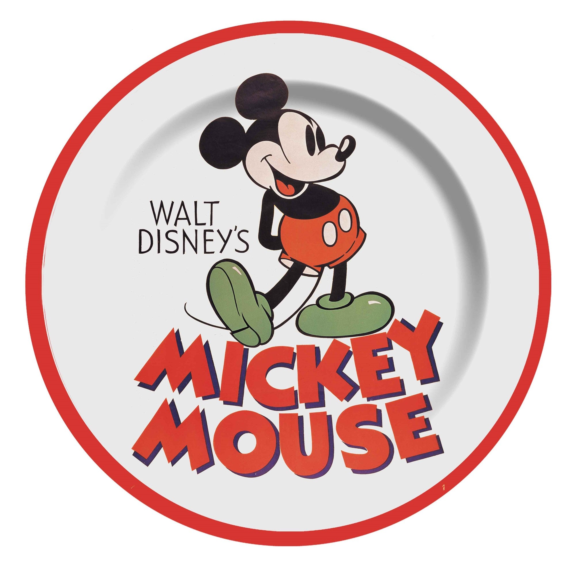 DISNEY MICKEY MOUSE DINNER PLATE — Ja Ja's Collectables