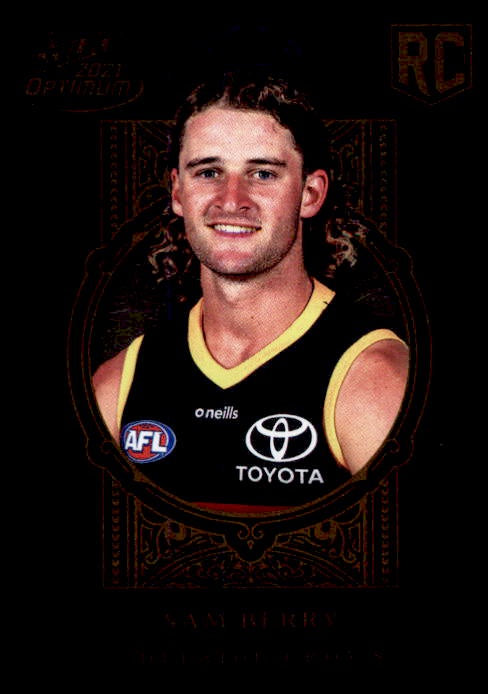 Sam Berry, RC, Optimum + Plus, 2021 Select AFL Optimum — Ja Ja's ...