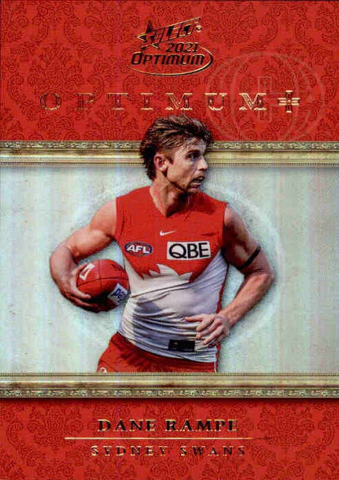 Dane Rampe, Optimum + Plus Parallel, 2021 Select AFL Optimum — Ja Ja's ...