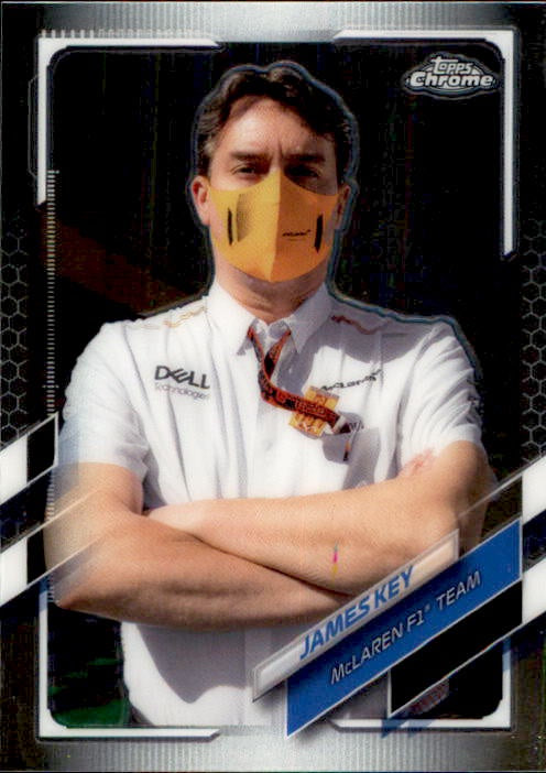 James Key, #87, 2021 Topps Chrome Formula 1 Racing — Ja Ja's Collectables
